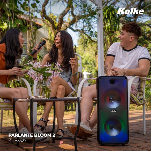 TUPI S.A. - PARLANTE KOLKE BLOOM 2 DOBLE 8" KPB-527